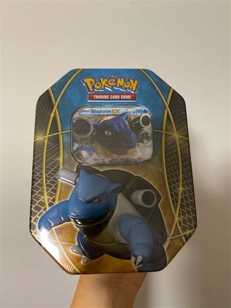 Blastoise Tin Hobbies And Toys Toys And Games On Carousell