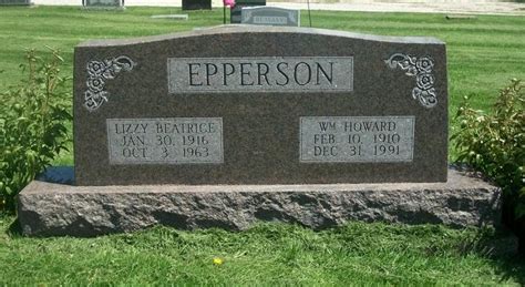 Beatrice Elizabeth “lizzy” Mason Epperson 1916 1963 Find A Grave Gedenkplek