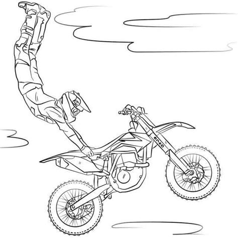 30 Dirt Bike Coloring Pages Free Printable Pdf And Online Coloring