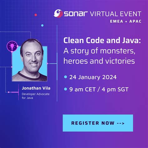 Cleancode Webinar Cleanasyoucode Codingexpertise Developers Codequality Java Sonar