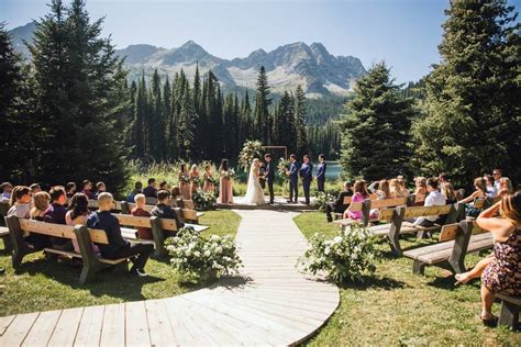 Island Lake Lodge Venue Fernie Weddingwireca
