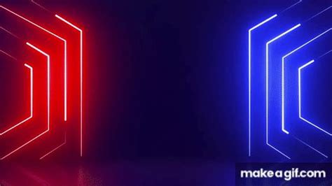 Contrasting Neon Lights Background Neon Lights Background  Red