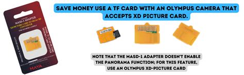 Micro Sd To Xd Picture Memory Card Adapter Converter Reader For Olympus