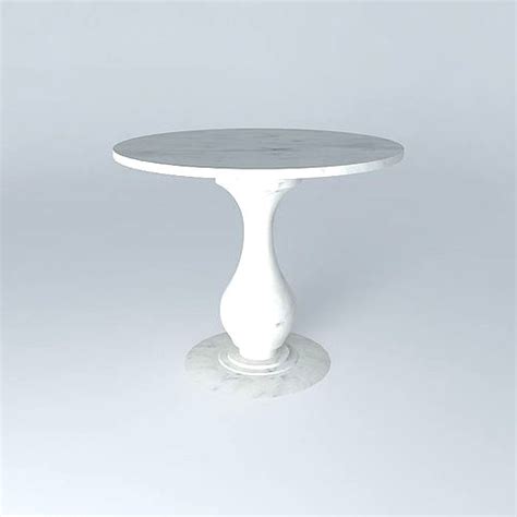 Classic Side Table 3d Model