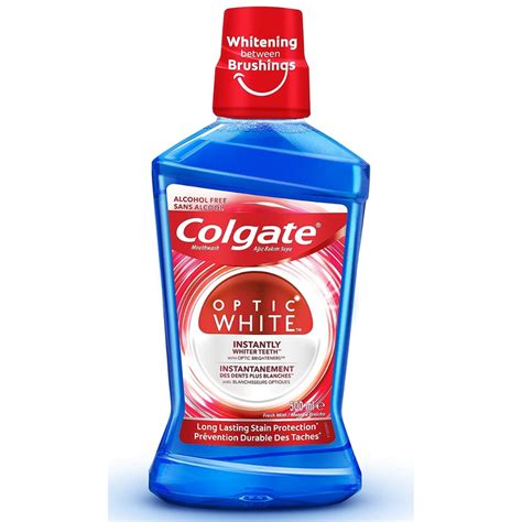 كولجيت غسول الفم اوبتك وايت غسول 500 مل