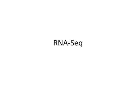 Rnaseq Analysis Pipeline For Differential Expression Pptx Genetics Science