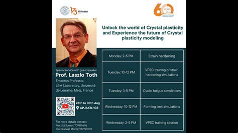 Crystal Plasticity Workshop Day 1 Session 2 Youtube