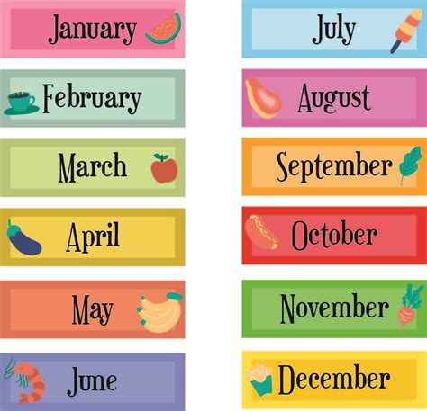 Calendar Month Labels 10 Free Pdf Printables Artofit