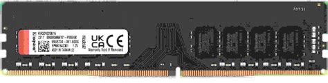 Kingston Ddr4 3200 Pc4 25600 Valueram Memory Module 16gb Sweetwater