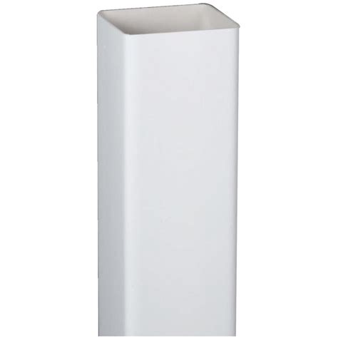 Amerimax 2 In Square X 10 Ft White Vinyl Downspout Oneonta Ny