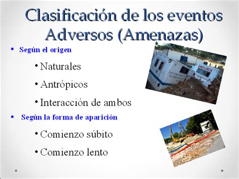Gestión Y Prevención De Riesgo Y Desastres Presentación Powerpoint