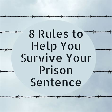 The Eight Most Important Rules For Surviving In Prison Hubpages