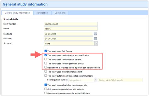 Enabling Stratification And Randomization Researchmanager Support