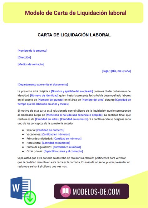 Carta De Queja Laboral At Ken Krug Blog