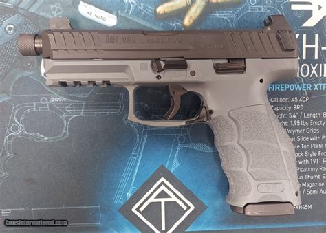 Heckler And Koch Vp9 Tactical 9mm Luger 9x19 Para