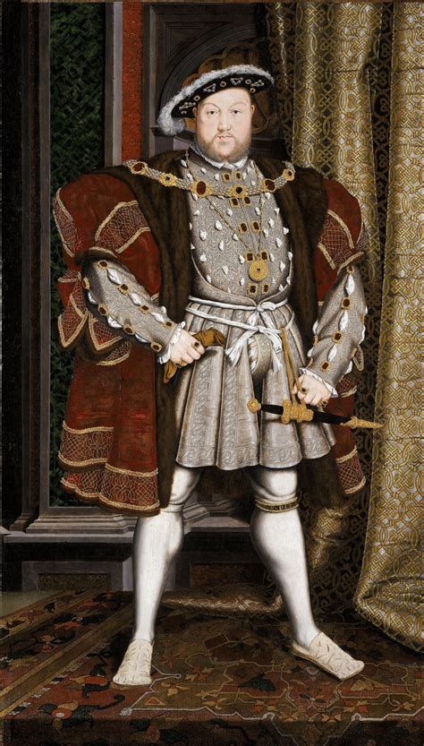 Portrait Of Henry Viii C 1537 By Hans Holbein The Younger Artchive