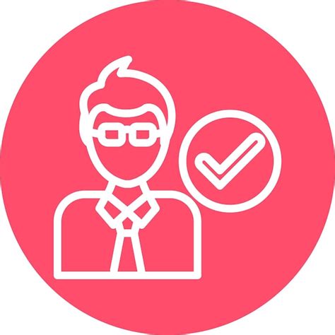 Premium Vector Vector Design Correct User Icon Style