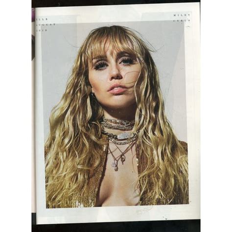 Miley Cyrus Elle Magazine 2022