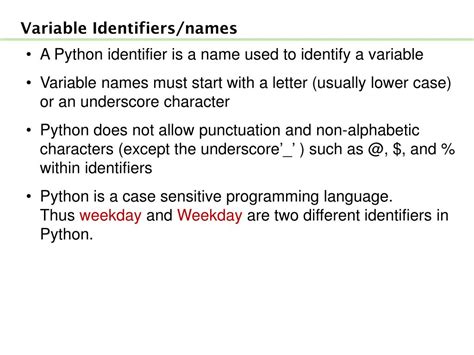 Ppt Understanding Variables And Input In Python A Beginners Guide