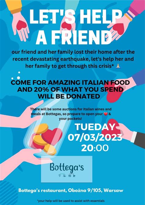 Francesco Cornacchia On Linkedin We Are Looking Forward To See You For Charity Event Bottegas
