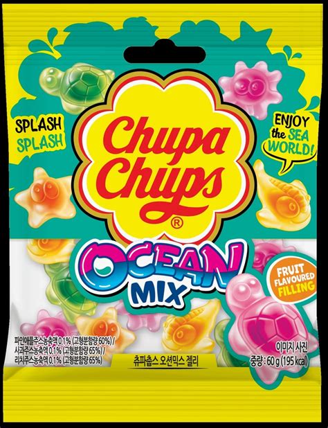 츄파춥스 ‘오션믹스 젤리 출시 바다 생물 모양의 귀여운 젤리