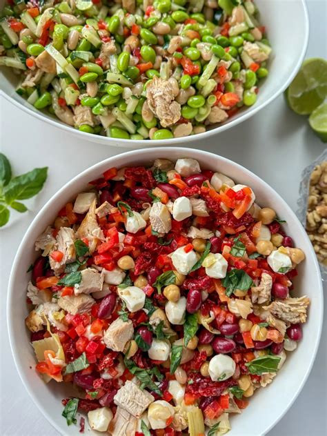 A Guide To Easy High Protein And Fiber Dense Bean Salads Moderately