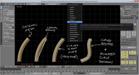 Bendy Bones Dev Update Blendernation