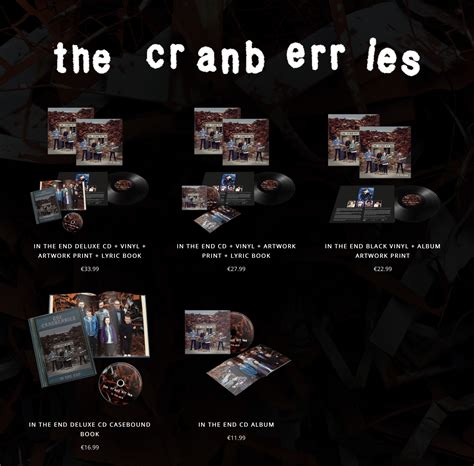 The Cranberries In The End Album Cover At Harrison Greenwood Blog