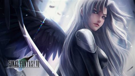 Download Sephiroth Female Version Illustration Wallpaper