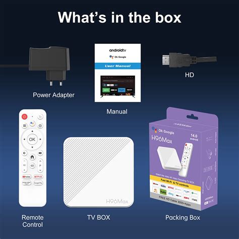 H96 Max H313 Android 14 Tv Box 2gb16gb