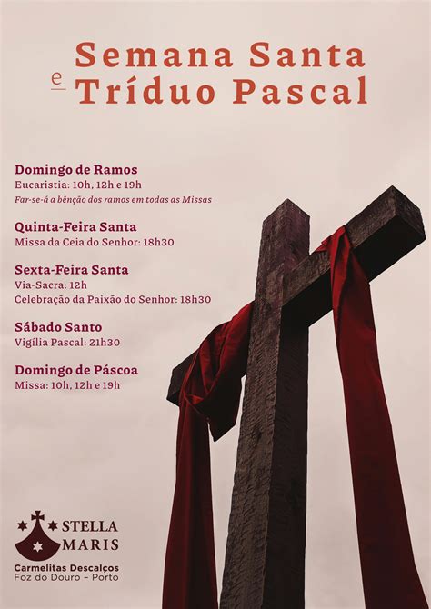 Semana Santa E Tríduo Pascal Stella Maris