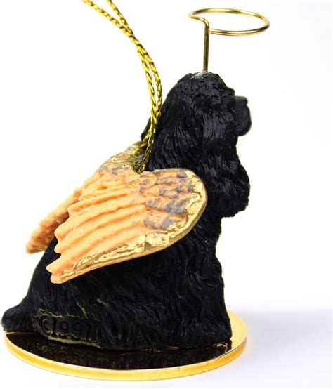 Cocker Spaniel Angel Ornament Black At