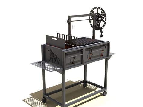 Santa Maria Grill Diy Plan A Set Of Dxf Files Drawings For Assembly
