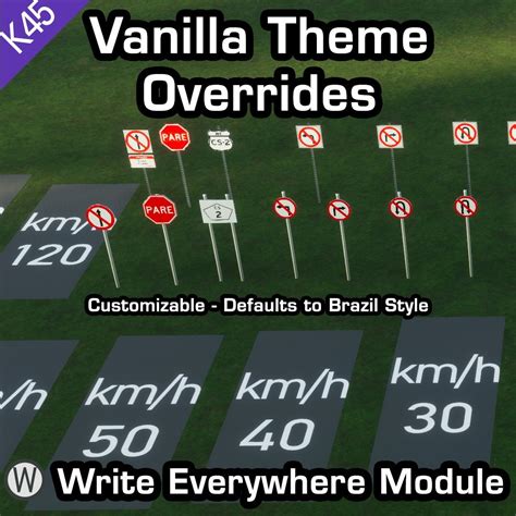 Vanilla Theme Override Brazil Customizable WE Module Paradox Mods