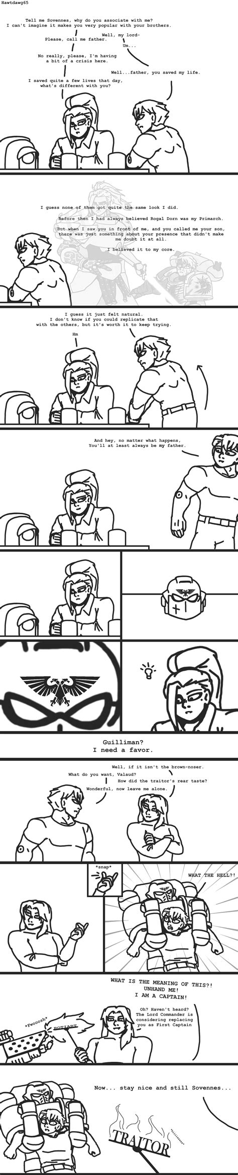 Ember Phoenix Chapter I My Fancomic About Clone Fulgrim Returning