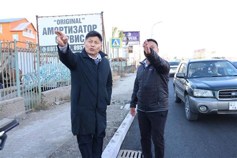 Эрдэнэтолгойн уулзвараас Газарчин сургуулийн уулзвар хүртэлх 1 7 км авто зам шинэчилж