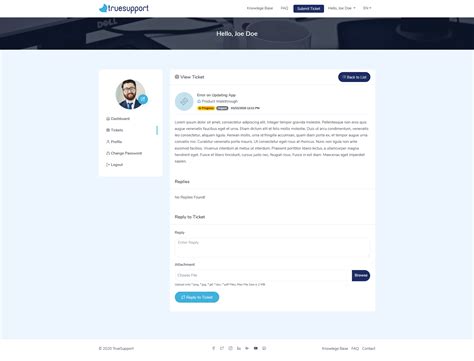 Truesupport Support Tickets System And Knowledge Base By Truecoder