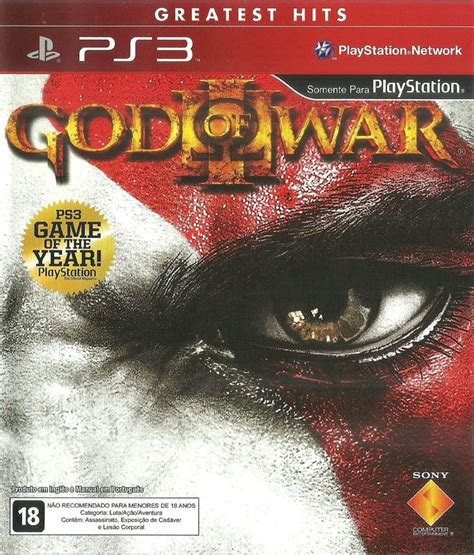 God Of War Iii Cover Or Packaging Material Mobygames