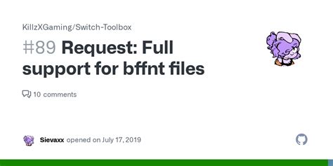 request full support for bffnt files · issue 89 · killzxgaming switch toolbox · github