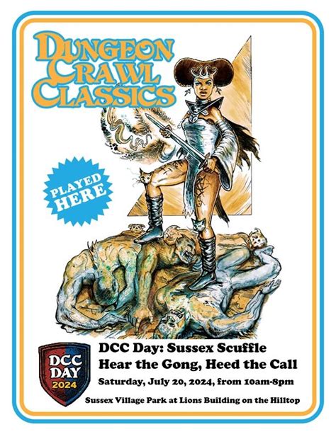 Join Us For Dungeon Crawl Classics Day
