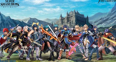Fire Emblem Super Smash Bros Ultimate Wallpaper By Lucas Zero On