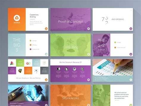 Capabilities Deck Template Web Report Presentation Deck Templates
