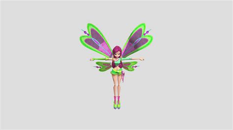 Winx Club Roxy 3d Model By Элона Elona189561 1c87d01 Sketchfab
