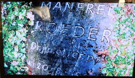 Roeder Manfred Ww2 Gravestone