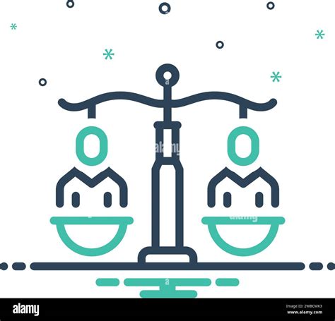 Icon For Fairimpartial Stock Vector Image And Art Alamy