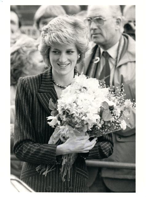 Phil Loftus Princess Diana With Flowers Vintage Original Photograph For Sale At 1stdibs