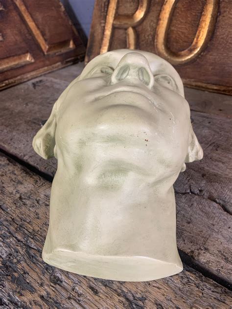 A Life Mask Of George Washington After The Antique By Houdon Belle