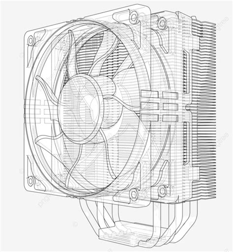 Cpu Coller Concept Vector Screw Processor Pc Vector Screw Processor