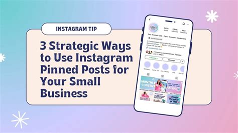 3 Strategic Ways To Use Instagram Pinned Posts For Your Small Business