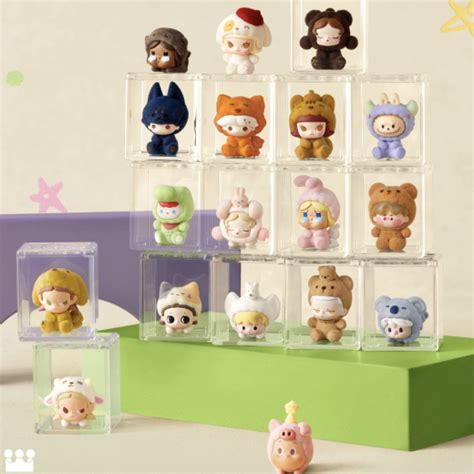 泡泡萌粒 睡衣變裝系列公仔 盲盒 寰宇宙